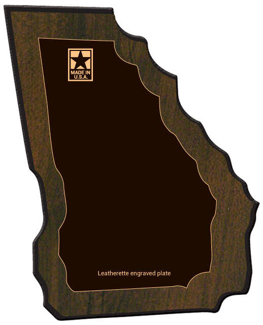 US and State Shape Plaques - Trophies and Awards with Expert Engraving ...